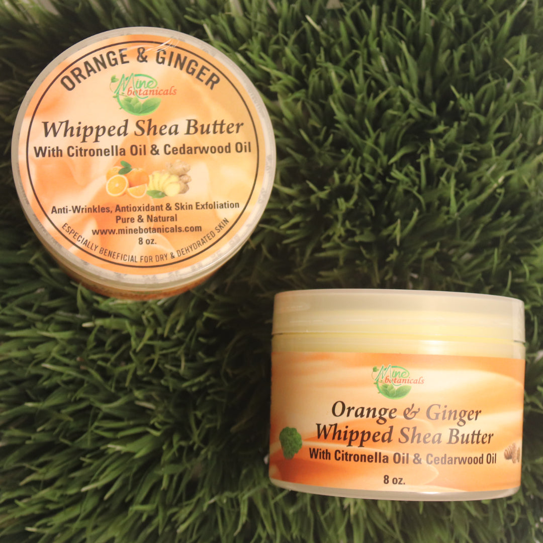 Orange & Ginger Whipped Shea Butter – Nature’s Galore
