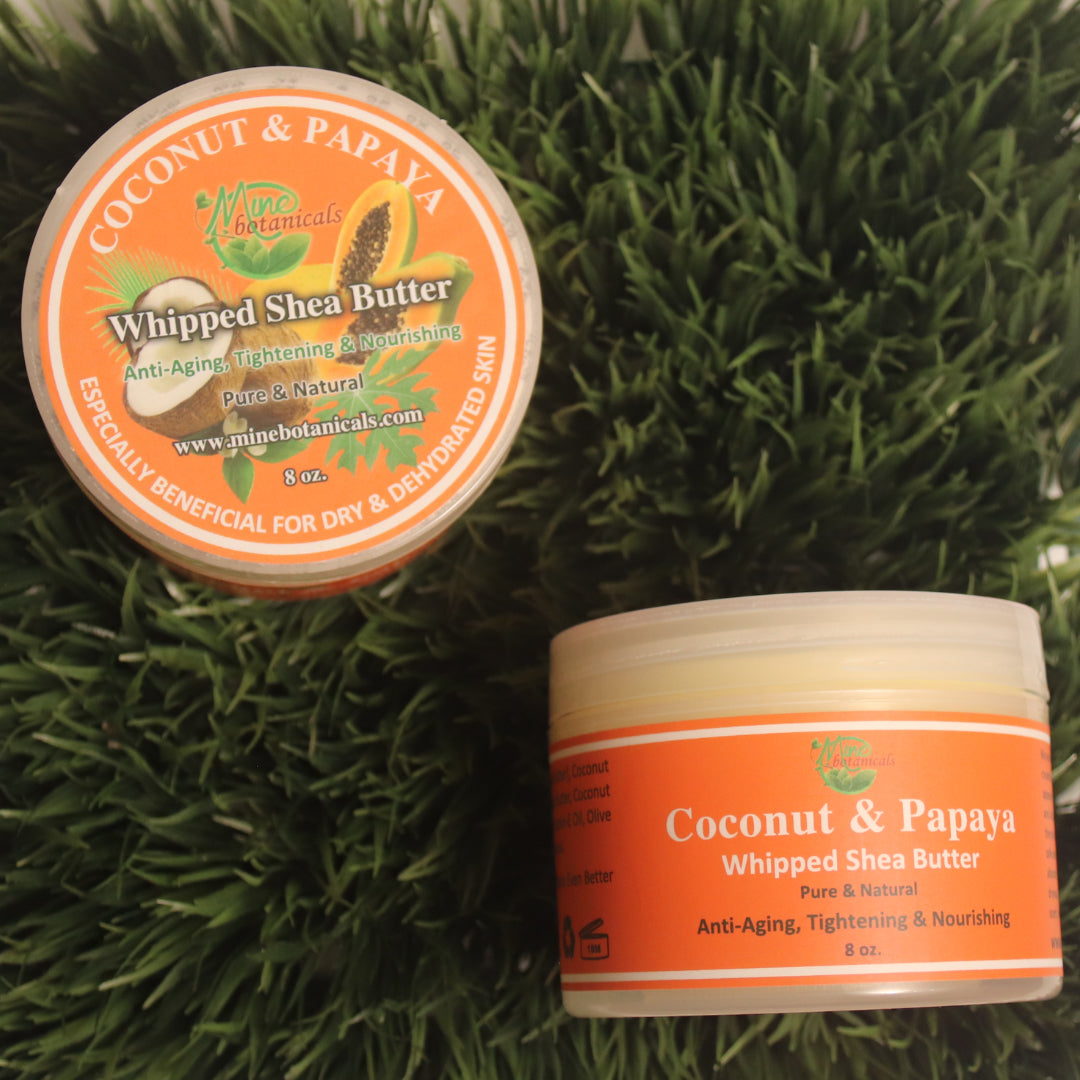 Coconut & Papaya Whipped Shea Butter – Nature’s Galore